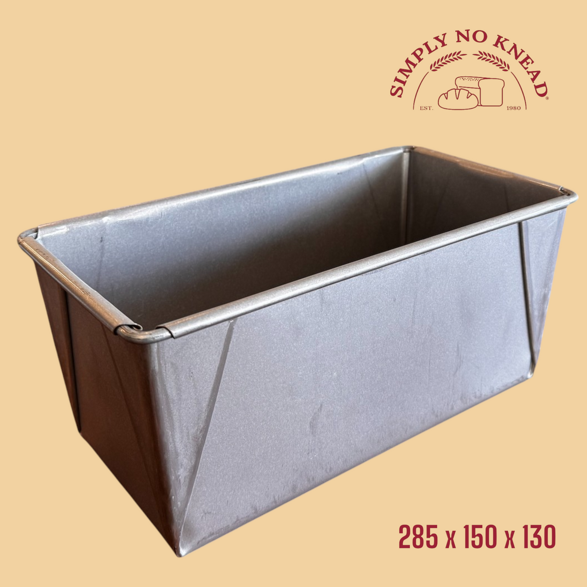 Bread Loaf Tin/Pan-Aluminised Australian Steel-Silicone Coated 900g 28