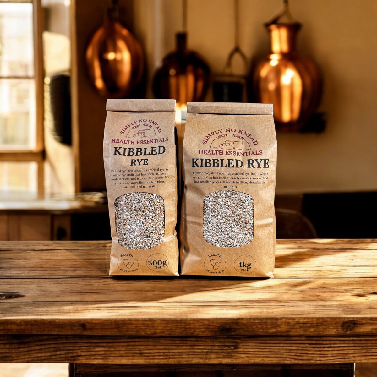 Kibbled Rye – Simply No Knead