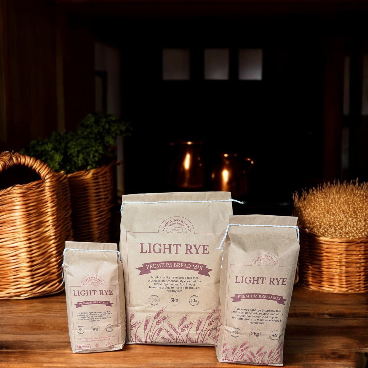 Light Rye Bread Mix – Simply No Knead
