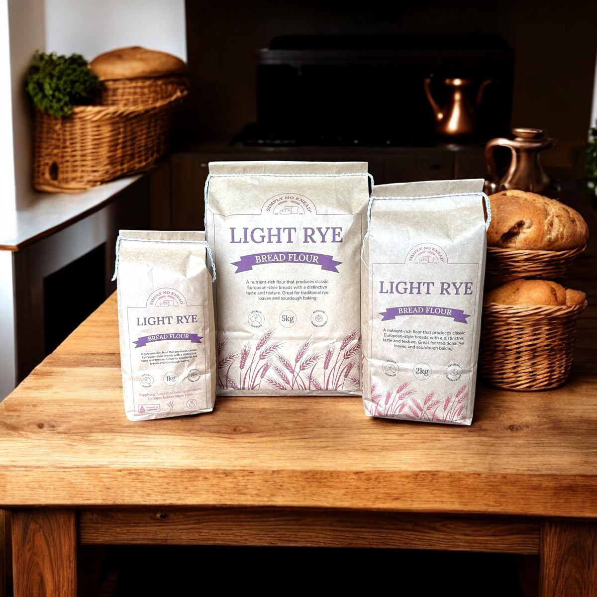 Light Rye Flour – Simply No Knead
